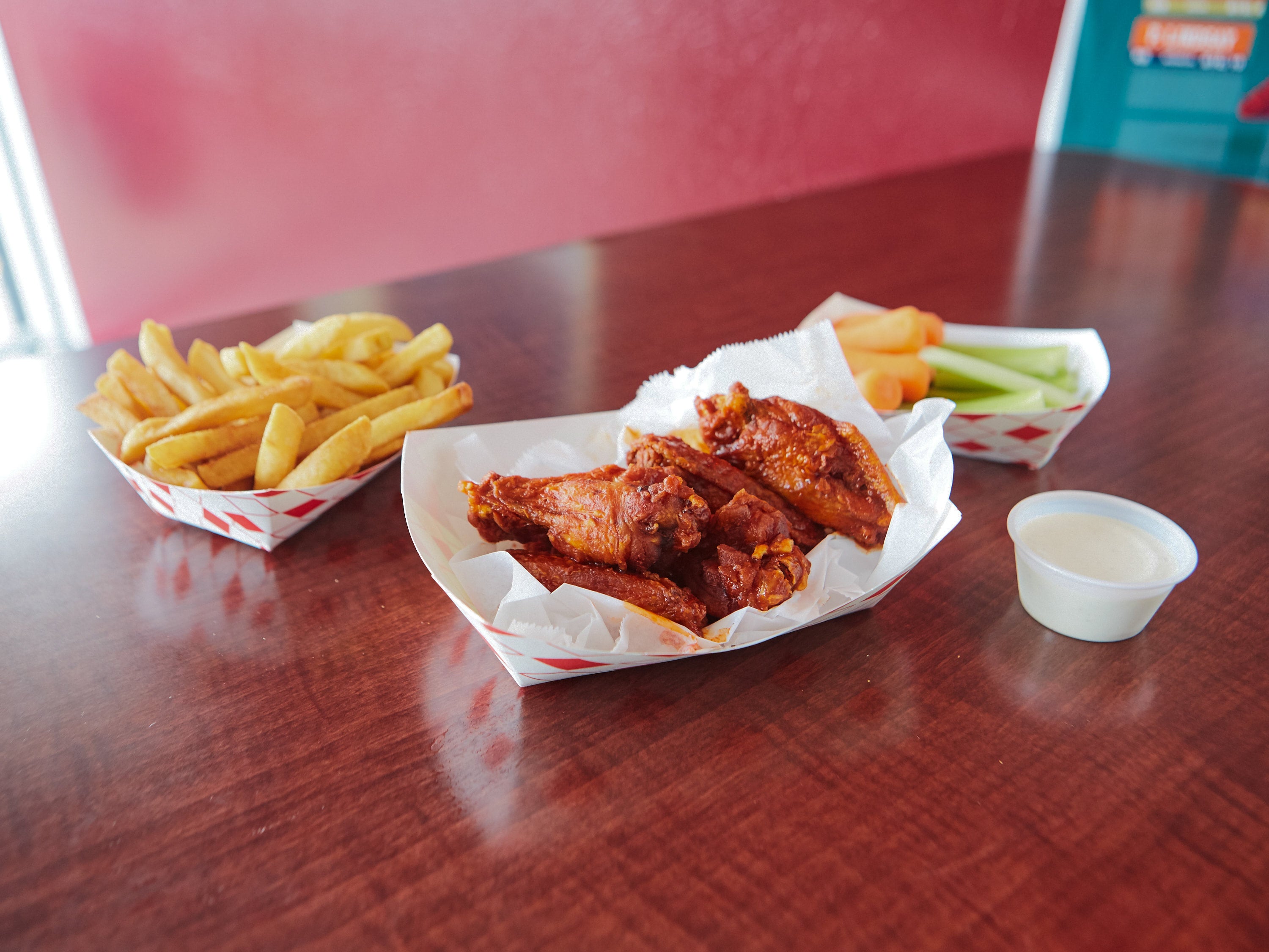 6 pc Wing Combo | Wing City Wings